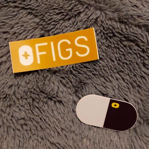 Figs | Accessories | Figs Scrubs Set Of 2 Stickers | Poshmark